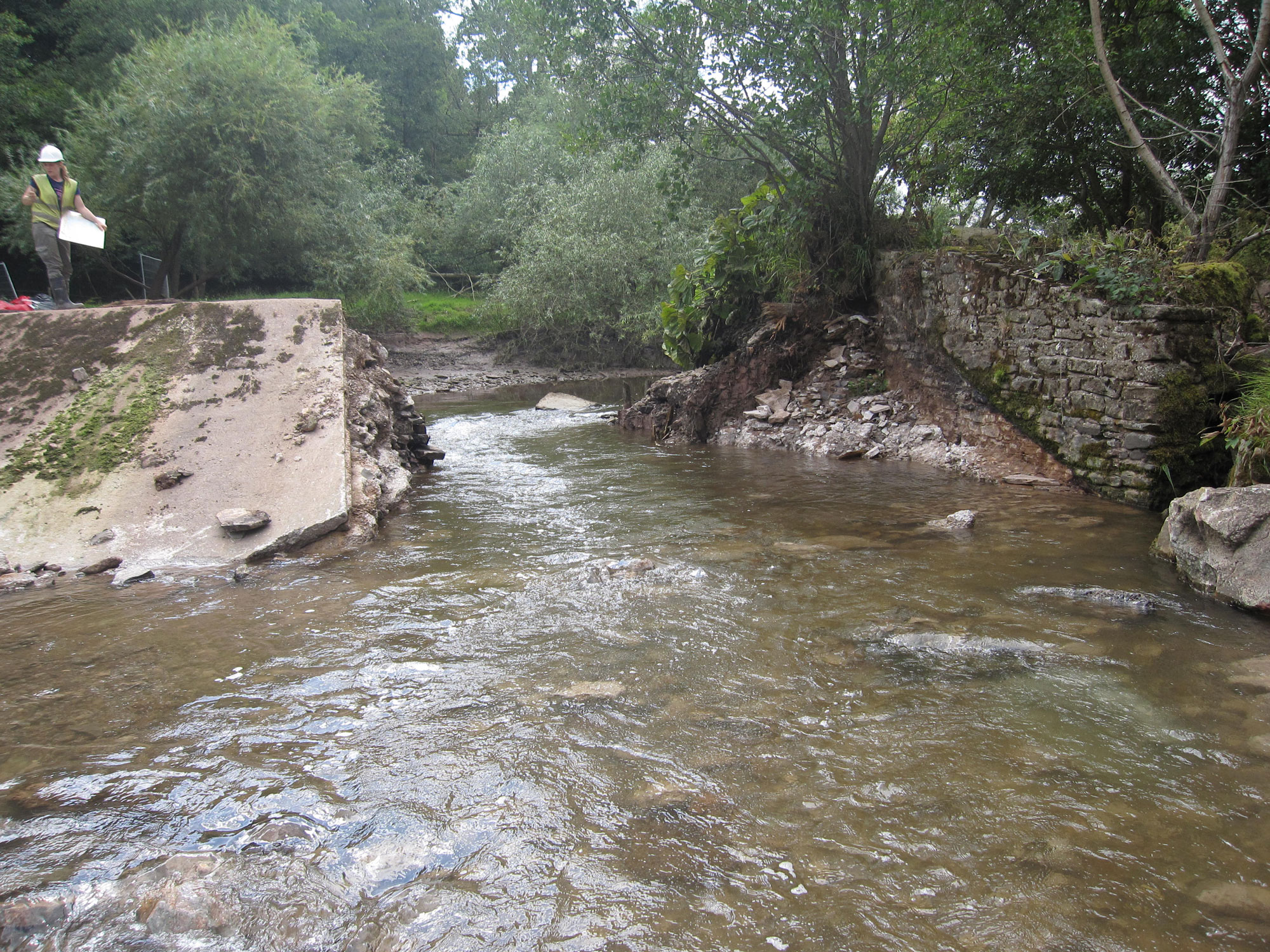 Kentchurch Weir, Wales, UK - Dam Removal Europe